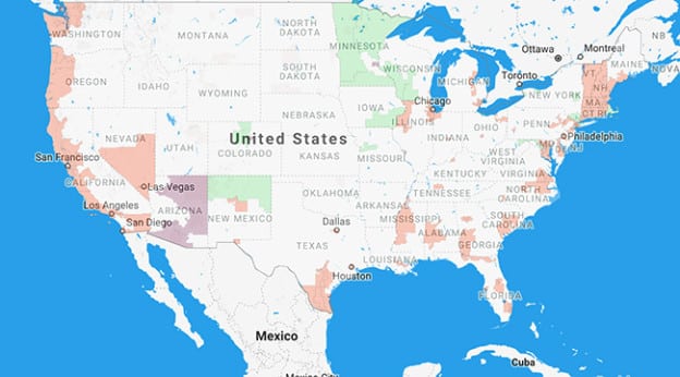 Natural Gas and Wind Dominate U.S. LCOE Landscape, Interactive Map Shows