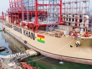 The 470-MW Floating Powership That Buoyed Ghana