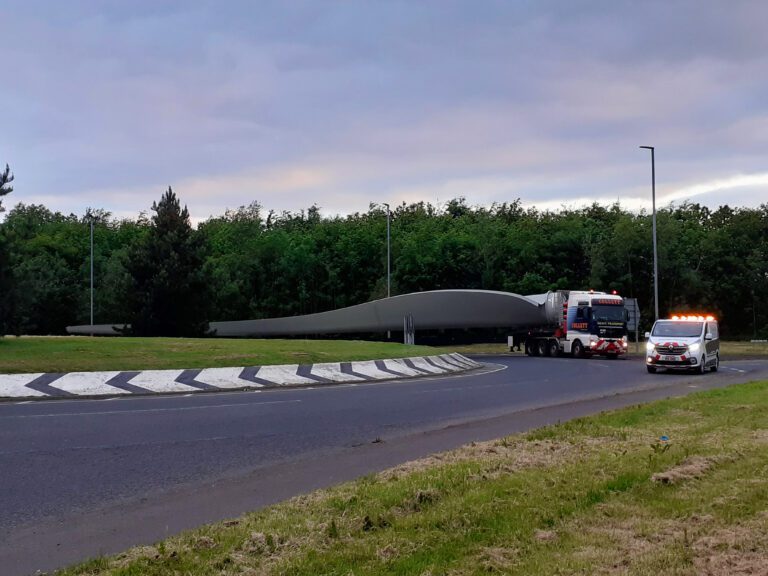 110 components delivered to Ireland's Craiggore Wind Farm