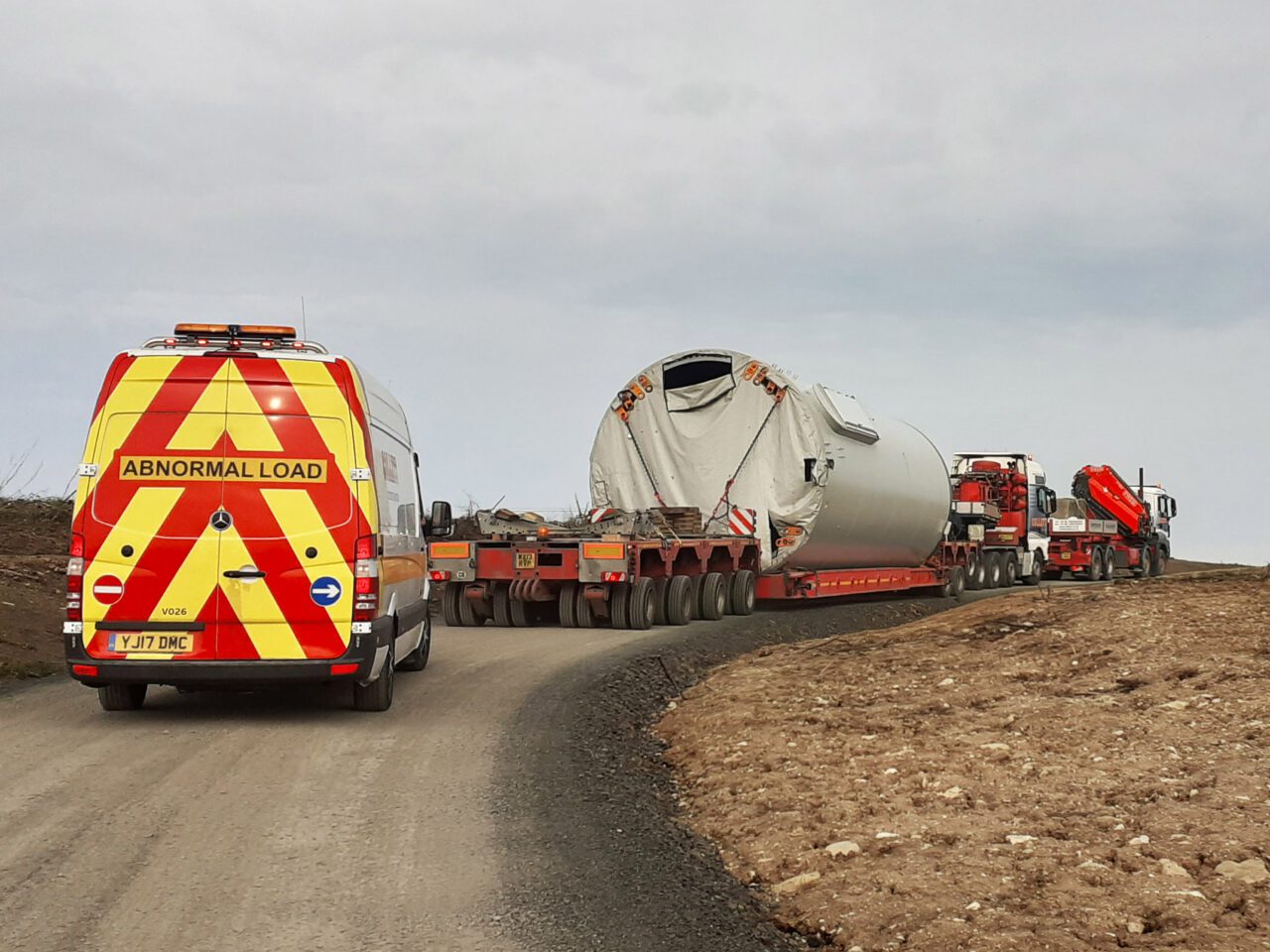 110 components delivered to Ireland's Craiggore Wind Farm