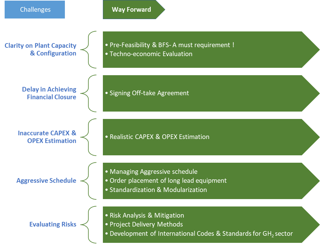 Navigating Challenges in Green Hydrogen and Derivatives Project Execution