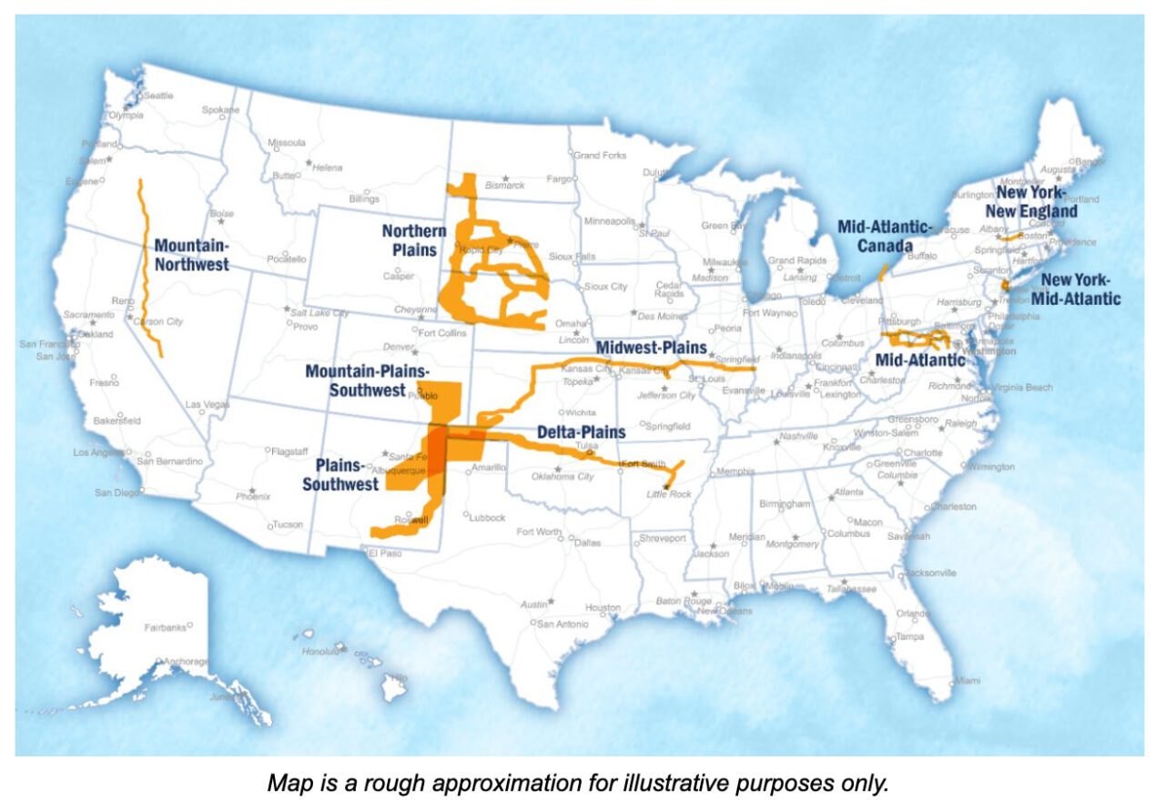 DOE Advances Three Potential NIETCs—High-Priority National Electric ...