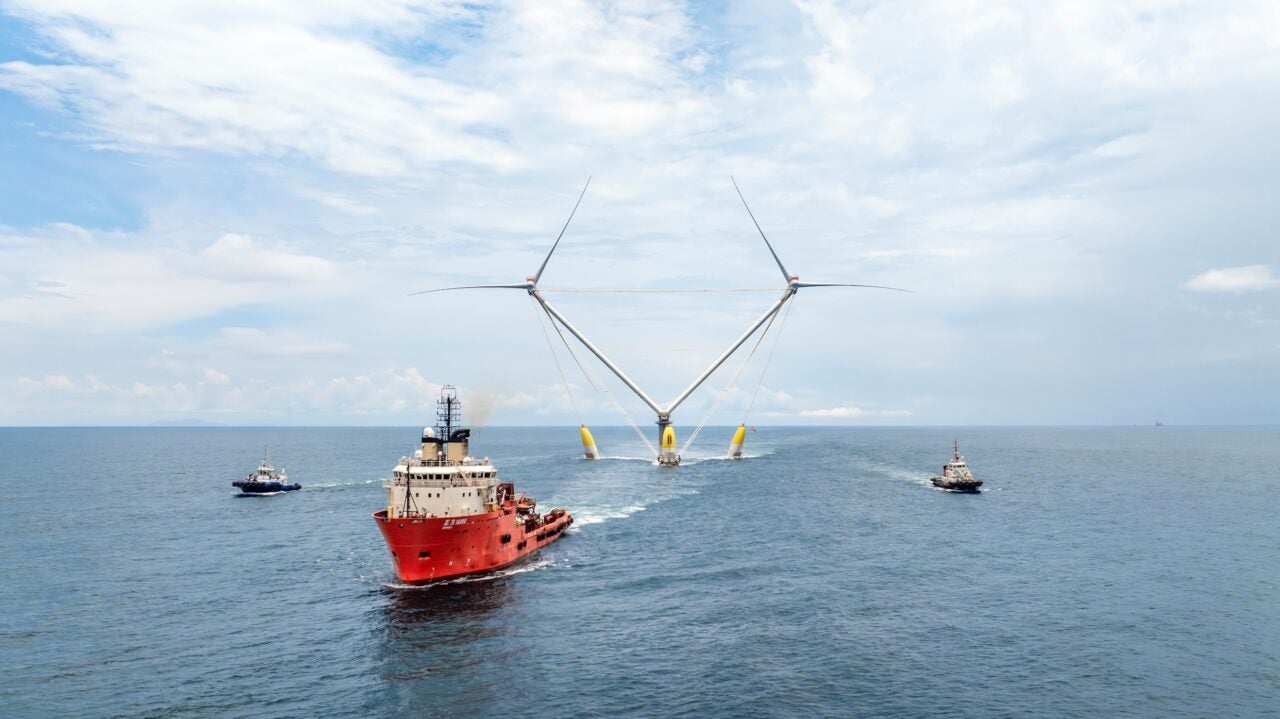 Chinese Group Deploying Largest Floating Wind Turbine Platform