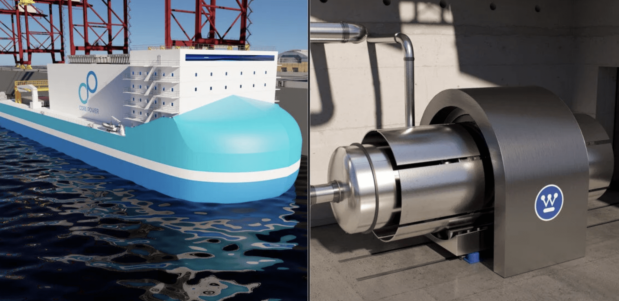 Westinghouse, CORE POWER Partner for Floating Nuclear Power Plants