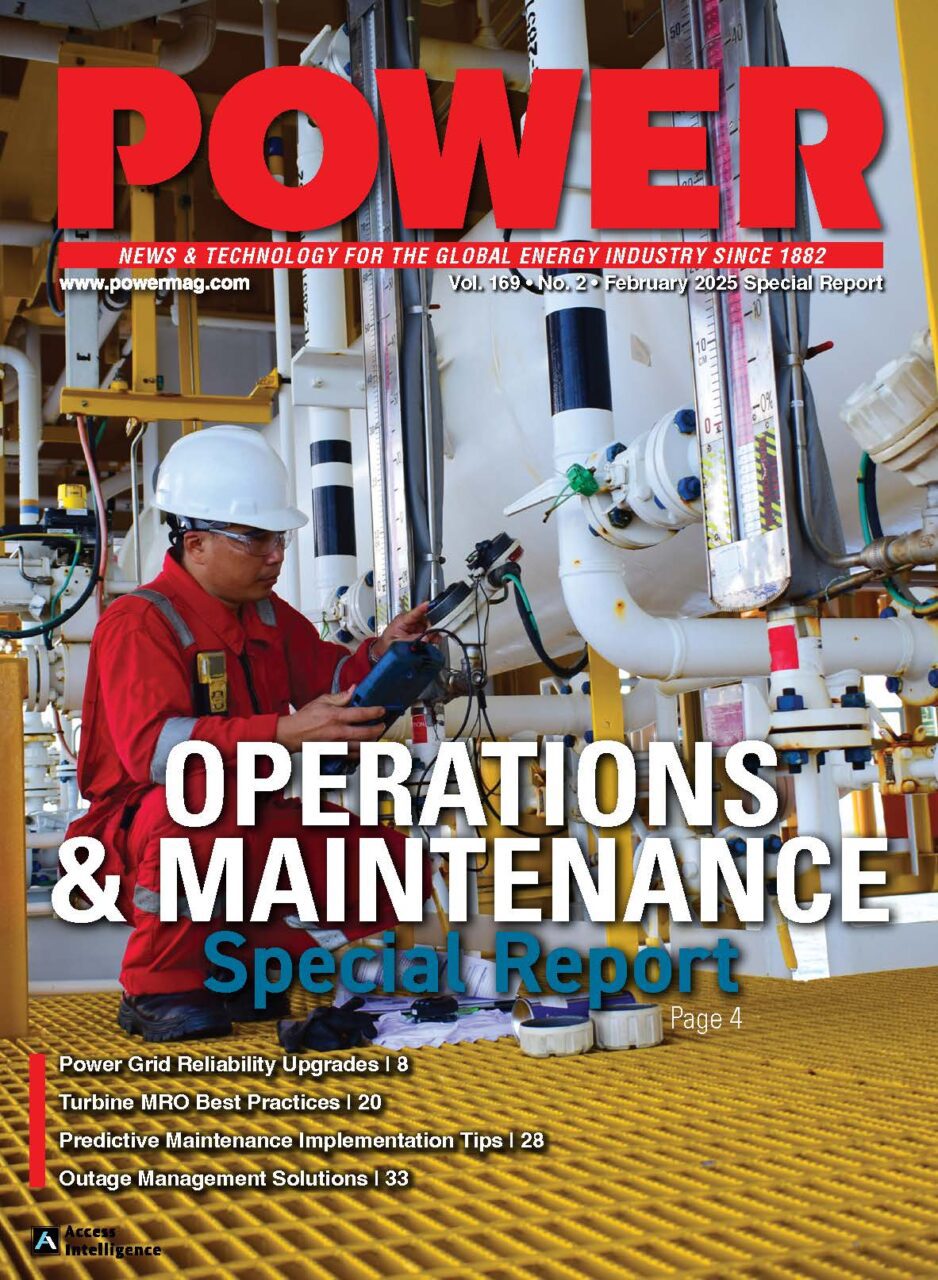 POWER Magazine February 2025 Operations and Maintenance Special Report ...