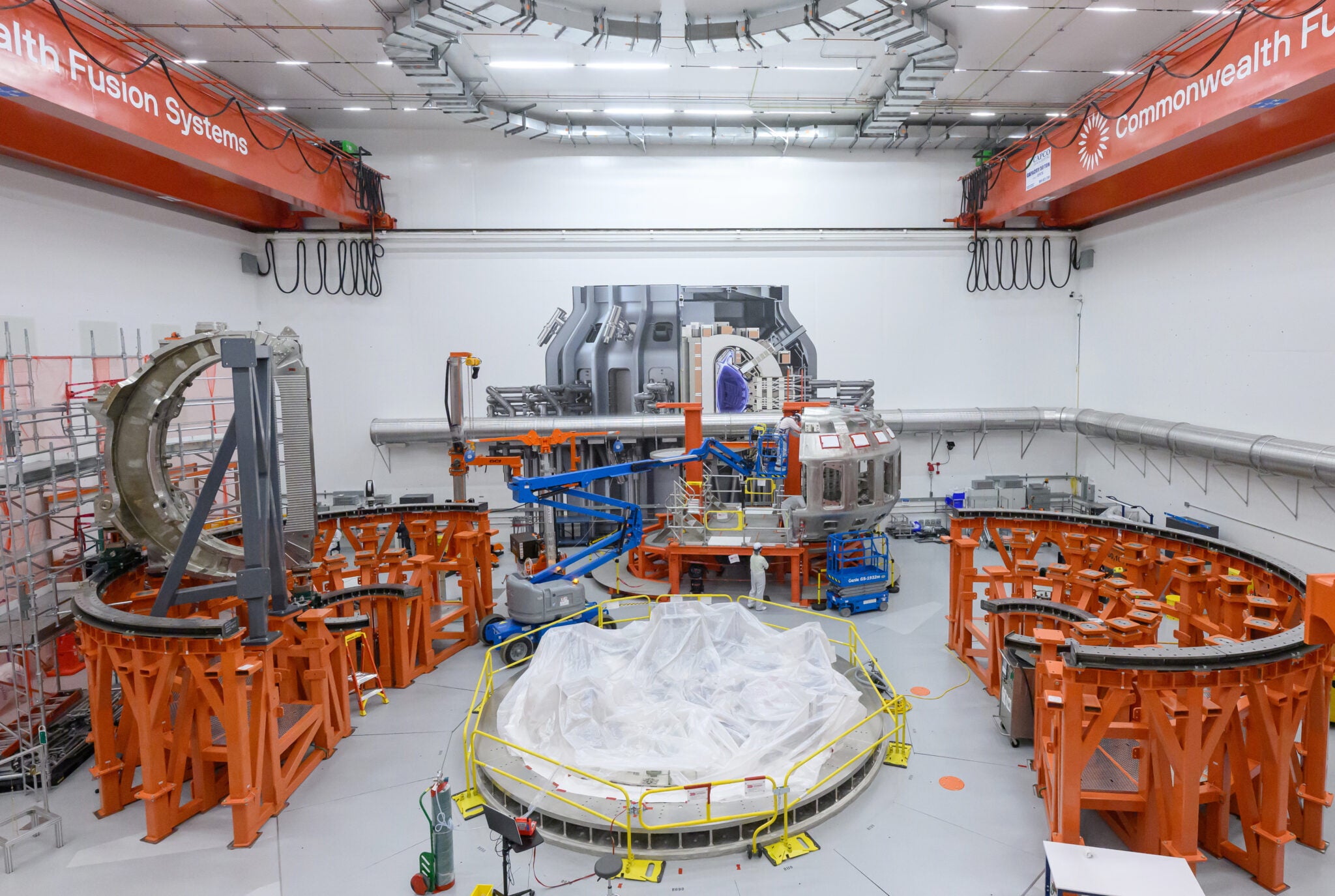 Fusion Energy Group Hits Construction Milestone at Massachusetts Campus